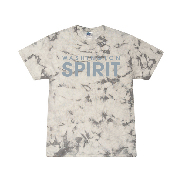 Washington Spirit Tie Dye Short Sleeve Tee - White (Adult) – Washington Spirit Shop