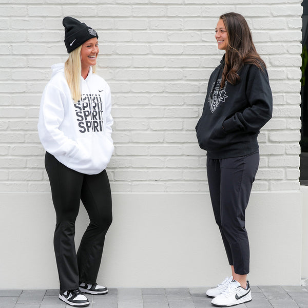 Nike Washington Spirit Youth Hoodie - SPIRIT SPIRIT SPIRIT - White – Washington Spirit Shop