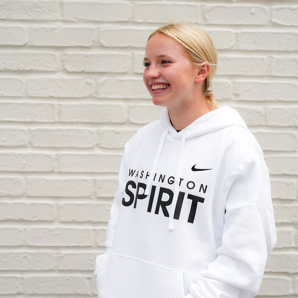 Nike Washington Spirit Youth Hoodie - WASHINGTON SPIRIT - White – Washington Spirit Shop