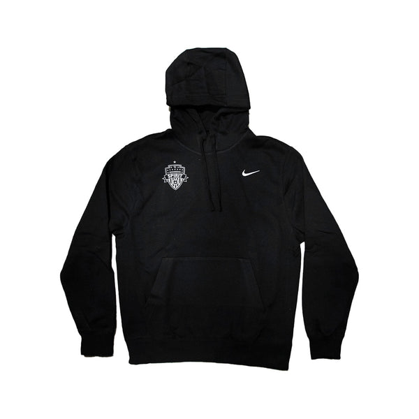 Nike Washington Spirit Youth Hoodie - SMALL SHIELD LOGO - Black – Washington Spirit Shop